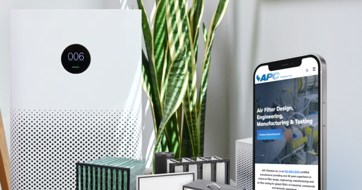 Website Design for APC Filters