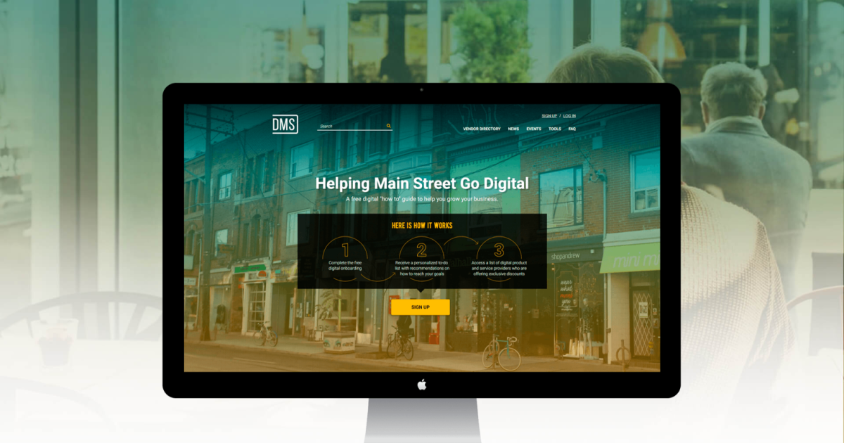 Website Design for Digital Main Street